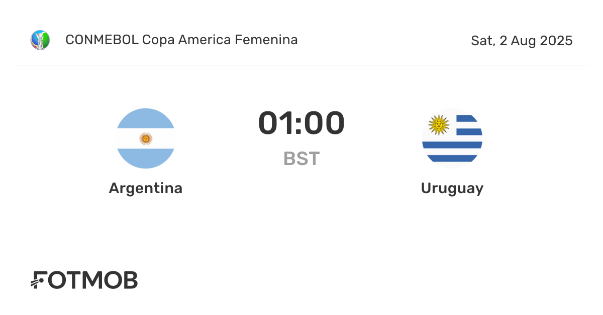 Argentina vs Uruguay - live score, predicted lineups and H2H stats