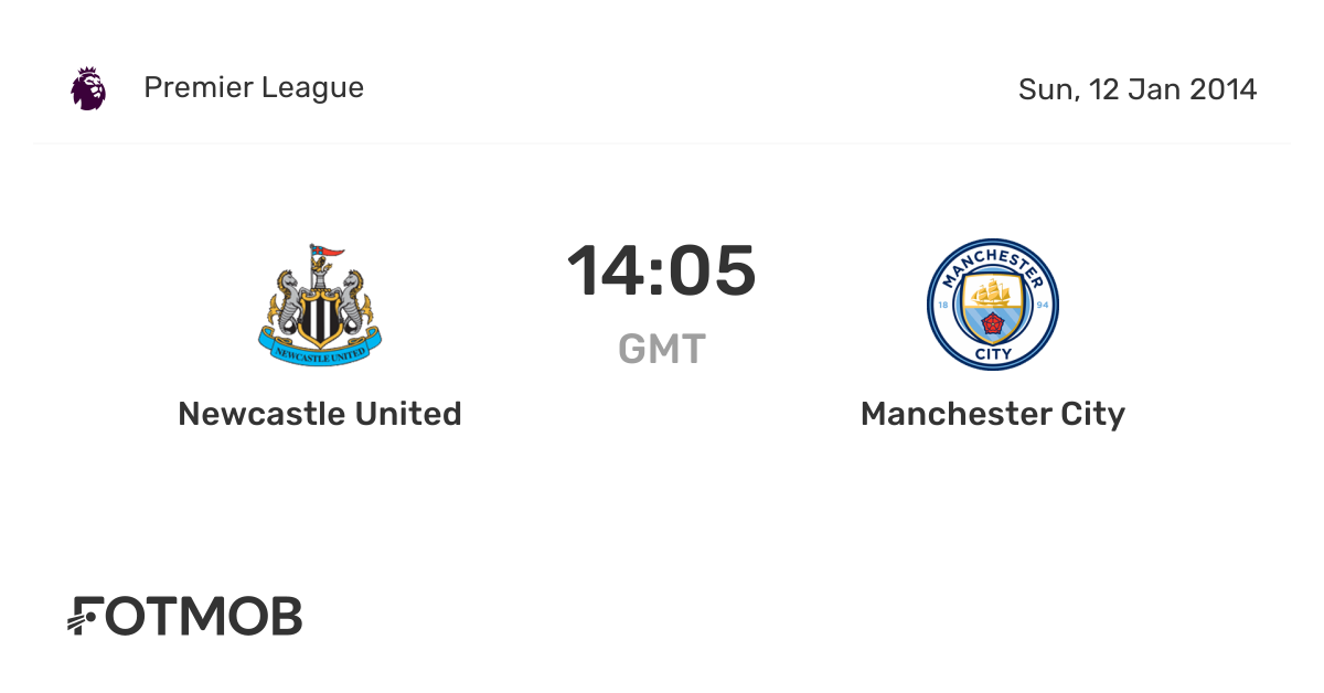 Newcastle United Vs Manchester City Live Score Predicted Lineups And