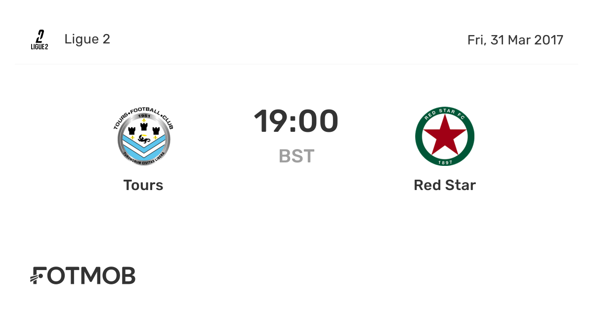 Tours vs Red Star - live score, predicted lineups and H2H stats