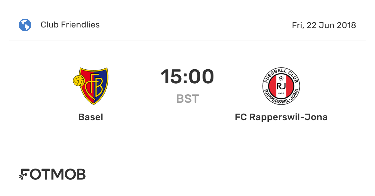 Basel vs FC Rapperswil-Jona - live score, predicted lineups and H2H stats.