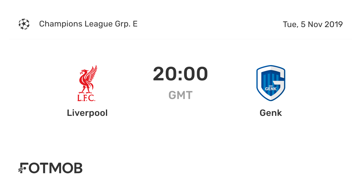 Liverpool vs Genk - live score, predicted lineups and H2H stats