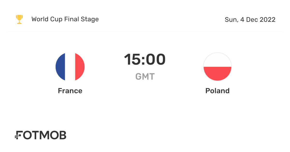 France vs Poland - live score, predicted lineups and H2H stats