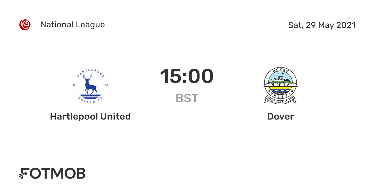 Hartlepool United vs Dover Athletic - live score, predicted lineups and ...