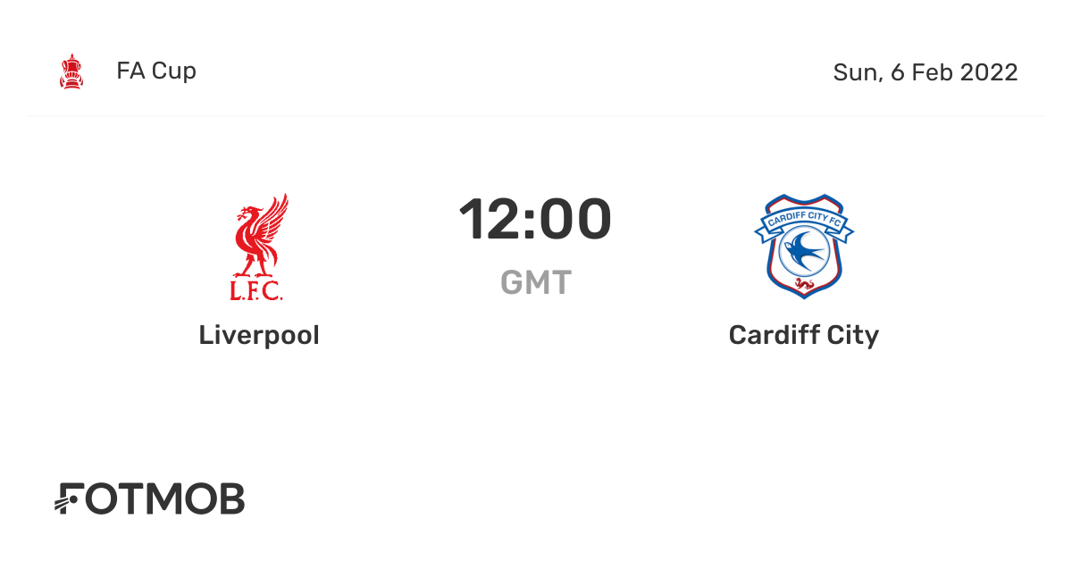 Liverpool vs Cardiff - live score, predicted lineups and H2H stats