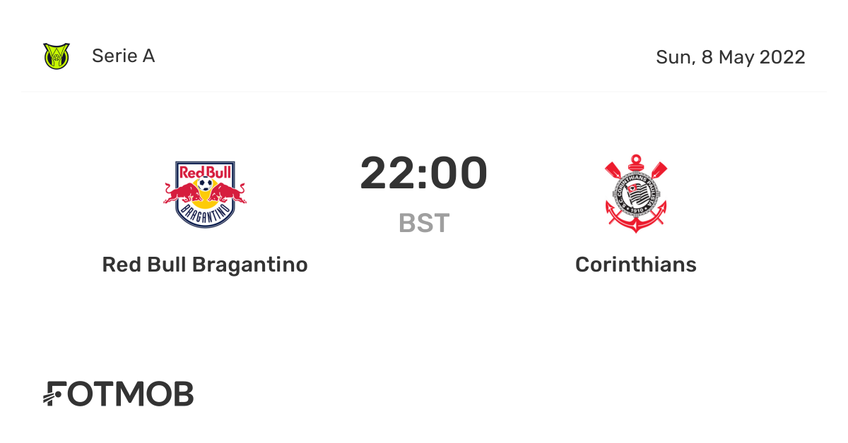 Red Bull Bragantino vs Corinthians - live score, predicted lineups and ...