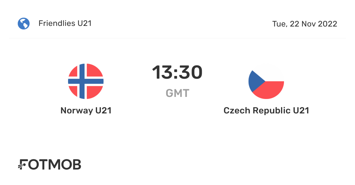 Norway U21 vs Czech Republic U21 - live score, predicted lineups and ...