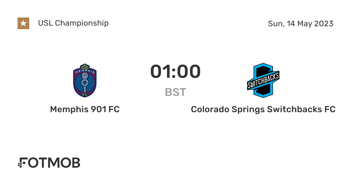 Memphis 901 FC vs Colorado Springs Switchbacks FC - live score ...