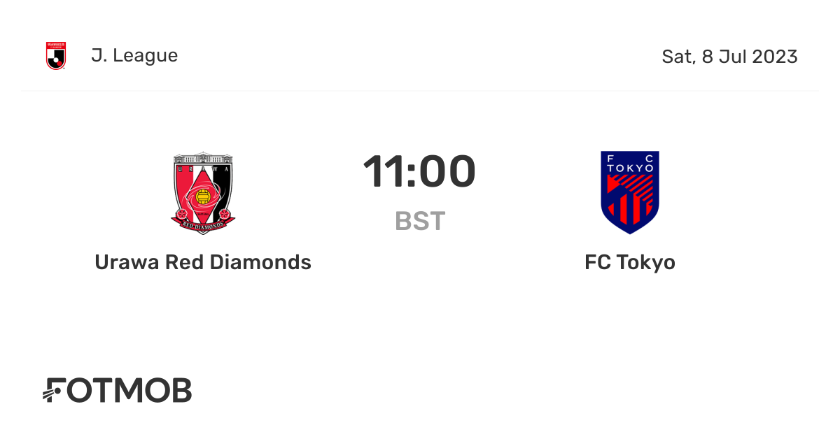 Urawa Red Diamonds vs FC Tokyo - live score, predicted lineups and H2H ...