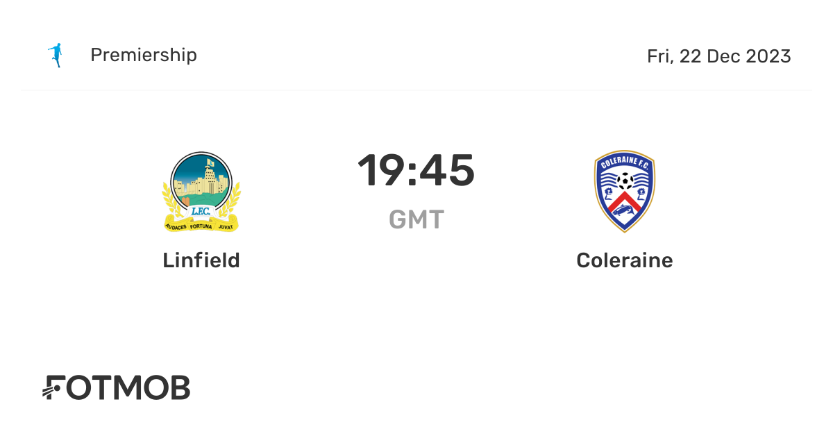 Linfield vs Coleraine - live score, predicted lineups and H2H stats