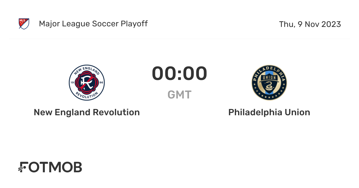 New England Revolution vs Philadelphia Union - live score, predicted ...