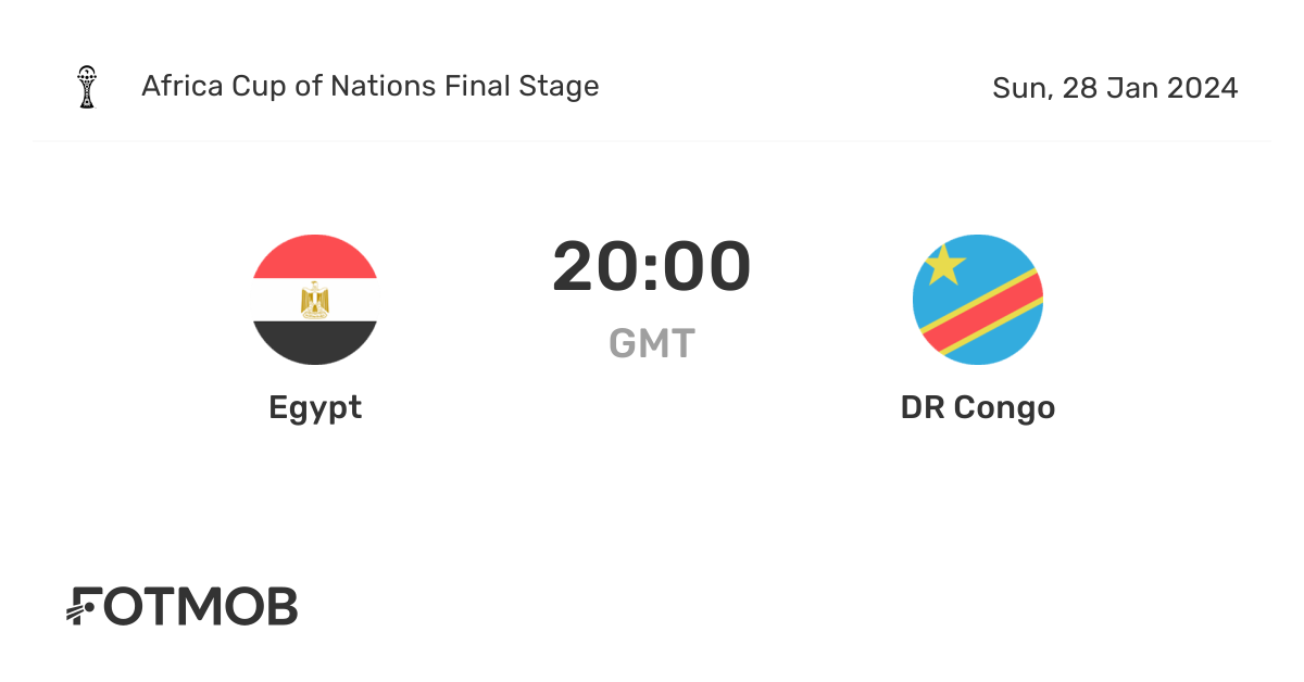 Egypt vs 2F - live score, predicted lineups and H2H stats