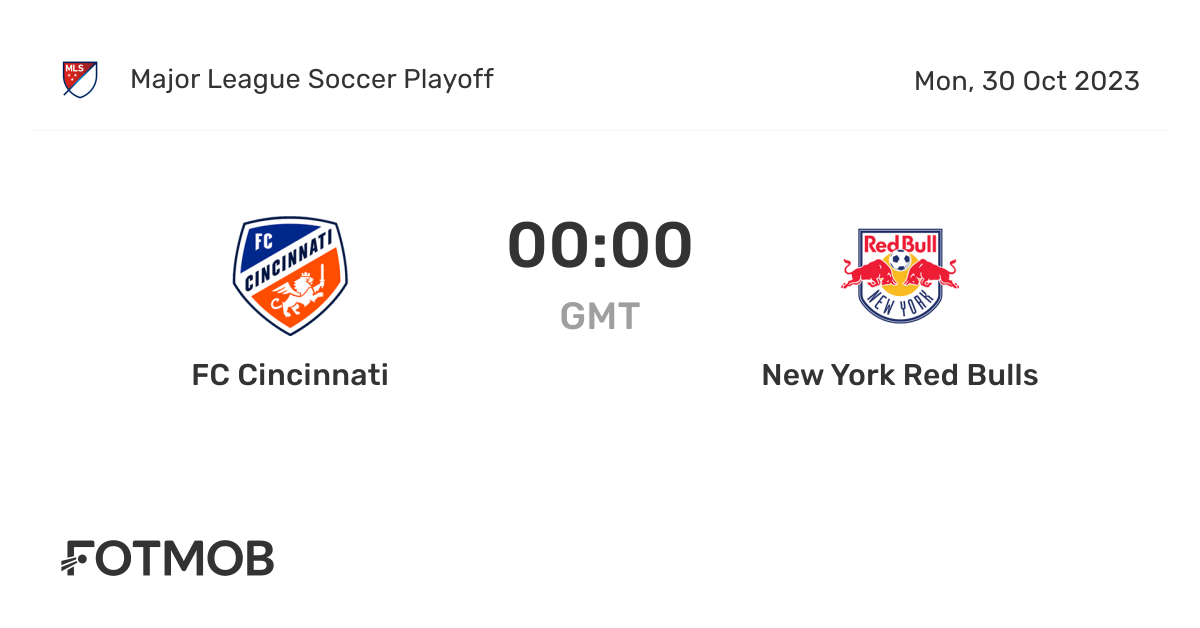 FC Cincinnati vs New York Red Bulls - live score, predicted lineups and ...