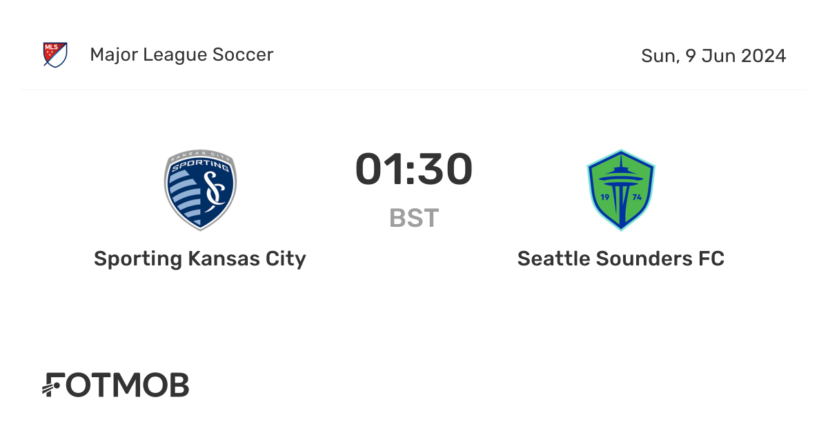 Sporting Kansas City vs Seattle Sounders FC - live score, predicted ...
