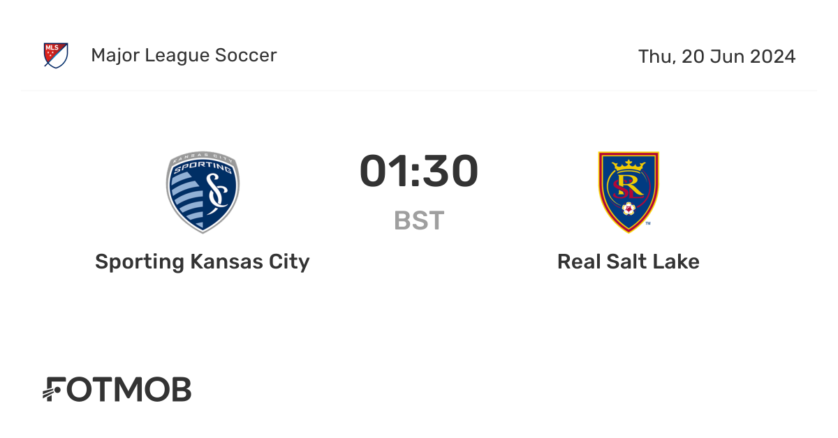 Sporting Kansas City vs Real Salt Lake - live score, predicted lineups and H2H stats