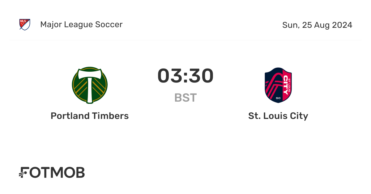 Portland Timbers vs St. Louis City - live score, predicted lineups and ...