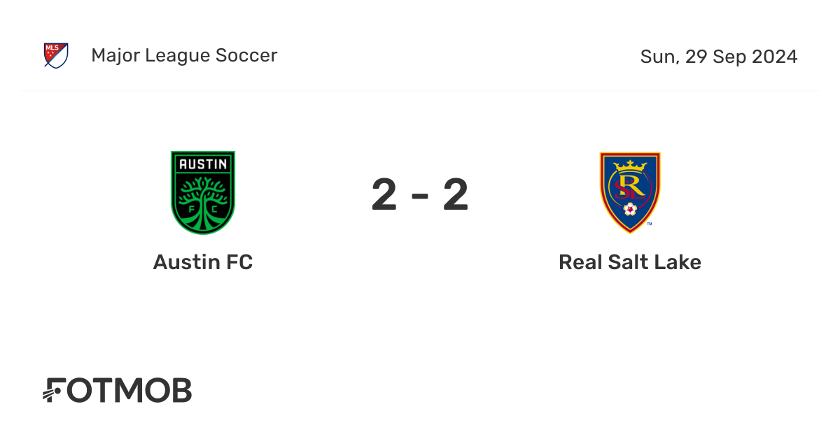 Austin FC x Real Salt Lake - placar ao vivo, escalações prováveis e ...