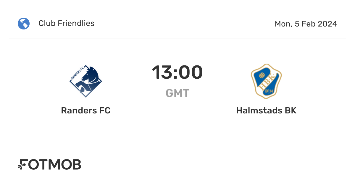Randers FC vs Halmstads BK - live score, predicted lineups and H2H stats