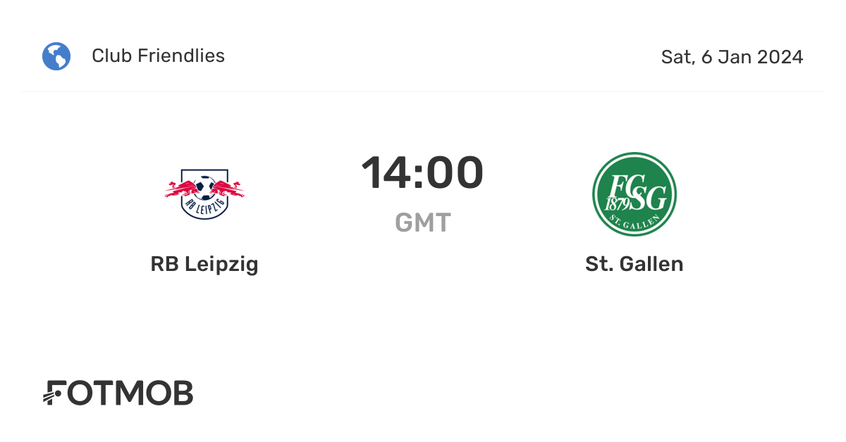 RB Leipzig vs St. Gallen - live score, predicted lineups and H2H stats