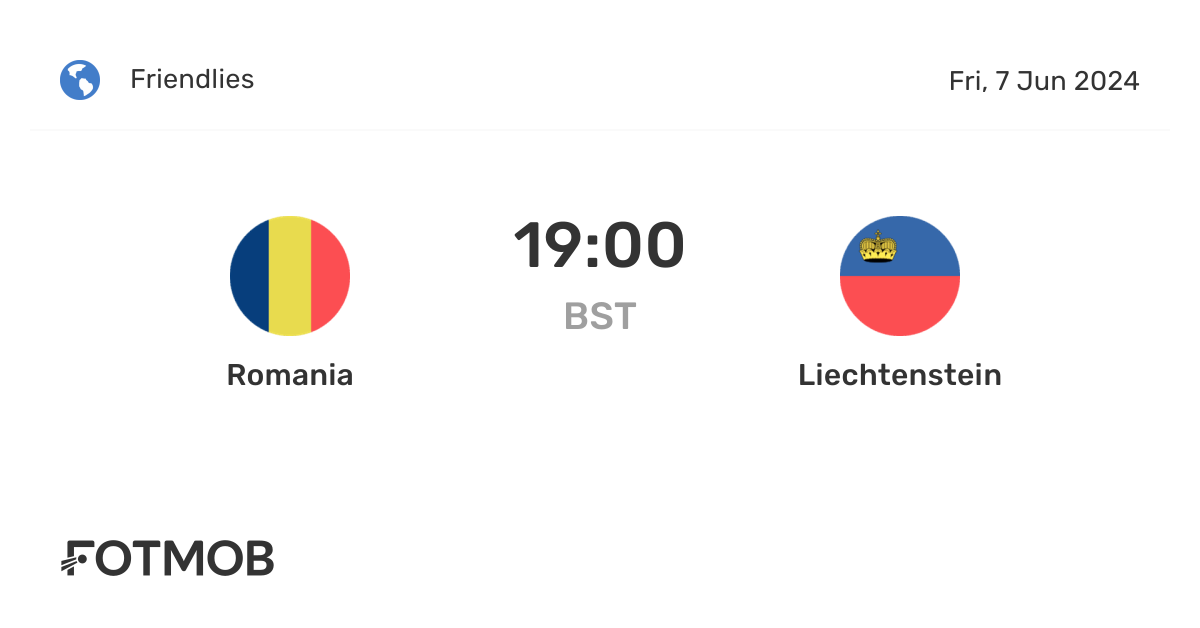 Romania vs Liechtenstein - live score, predicted lineups and H2H stats