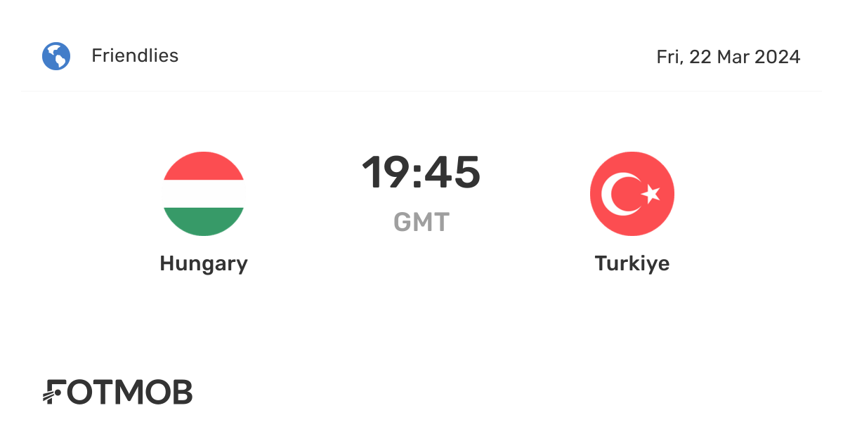Hungary vs Turkiye - live score, predicted lineups and H2H stats