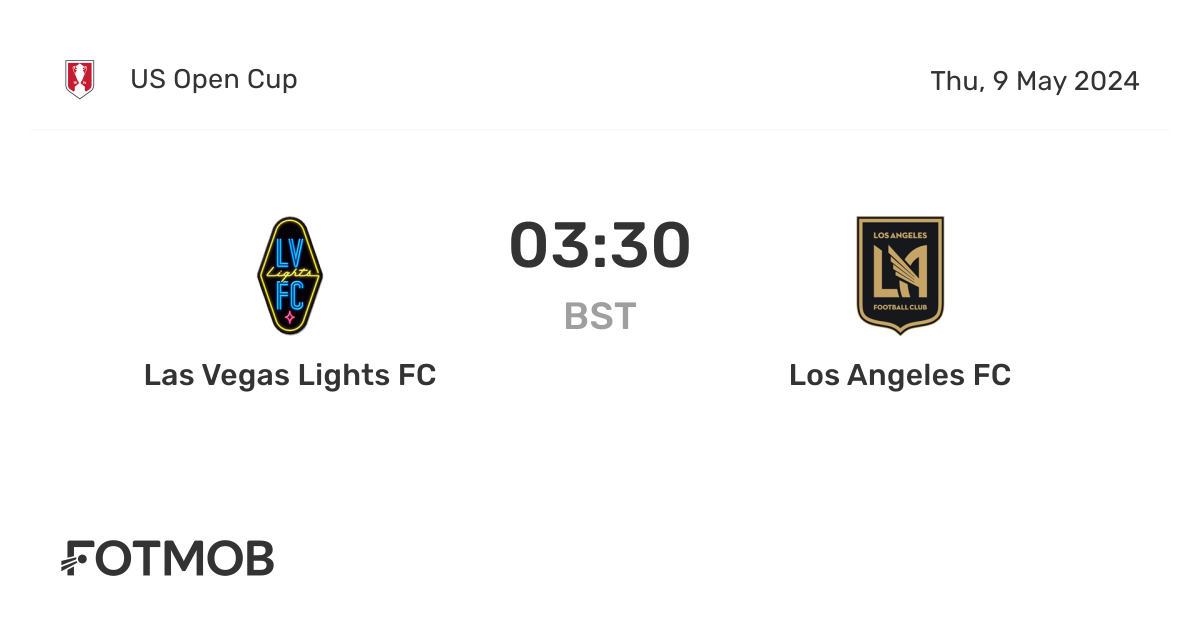 Las Vegas Lights FC vs Los Angeles FC - resultado ao vivo, alinhamentos ...
