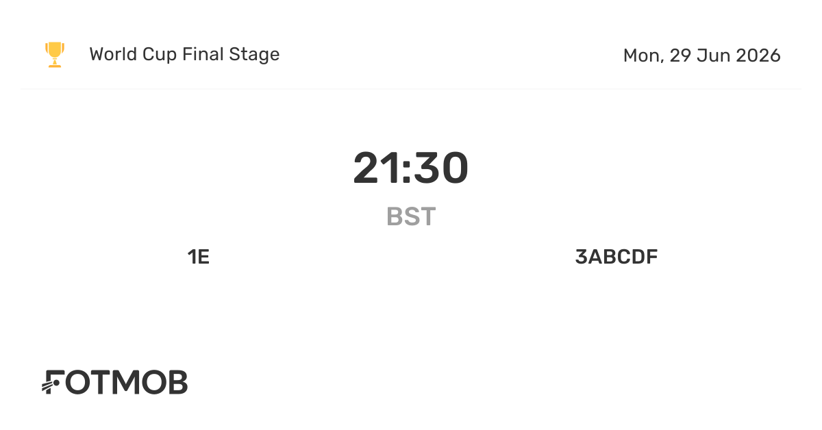 1E vs 3ABCDF - live score, predicted lineups and H2H stats