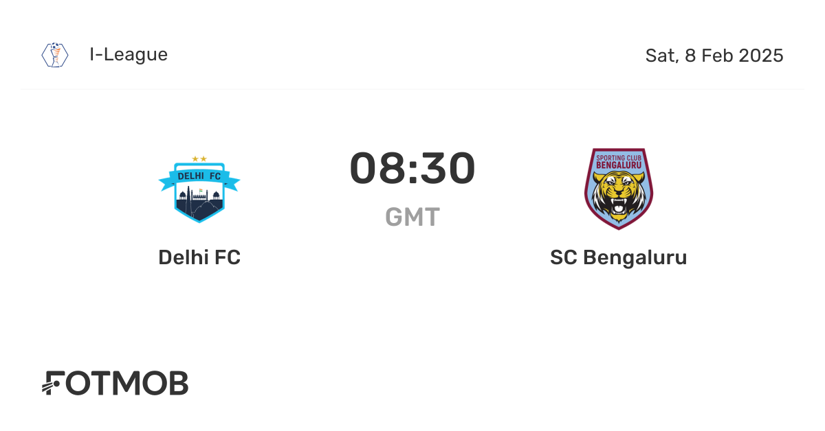 Delhi FC vs SC Bengaluru - live score, predicted lineups and H2H stats