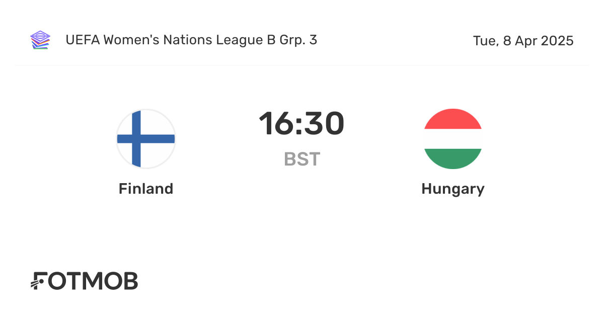 Finland vs Hungary - live score, predicted lineups and H2H stats