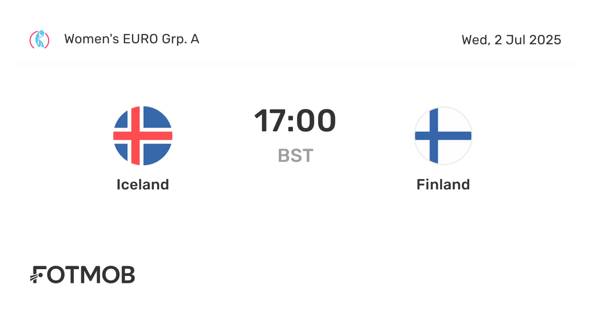Iceland vs Finland - live score, predicted lineups and H2H stats