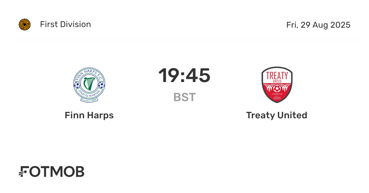 Finn Harps vs Treaty United - live score, predicted lineups and H2H stats