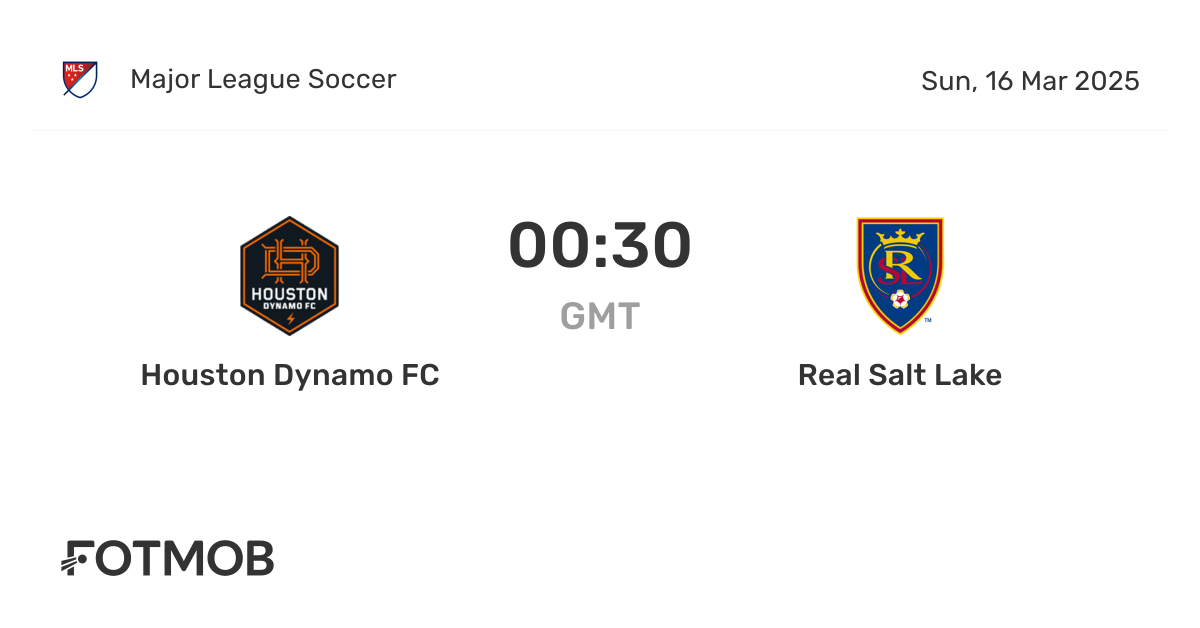 Houston Dynamo FC vs Real Salt Lake - live score, predicted lineups and ...