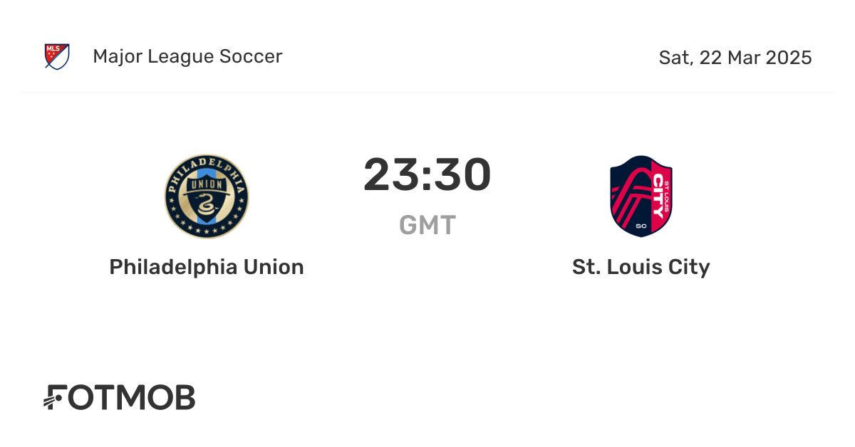 Philadelphia Union vs St. Louis City - live score, predicted lineups ...