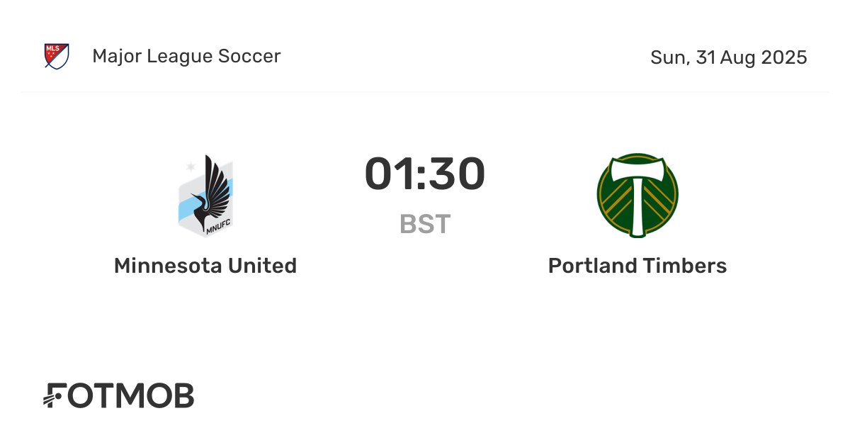 Minnesota United vs Portland Timbers - live score, predicted lineups ...