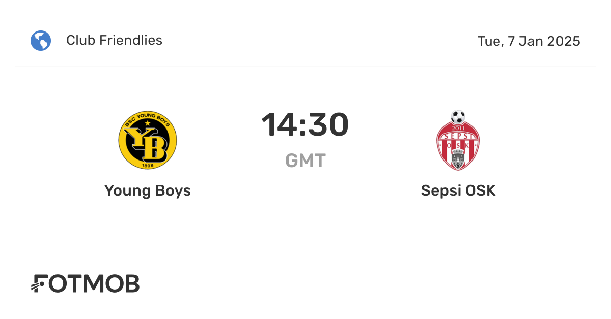 Young Boys vs Sepsi OSK - live score, predicted lineups and H2H stats