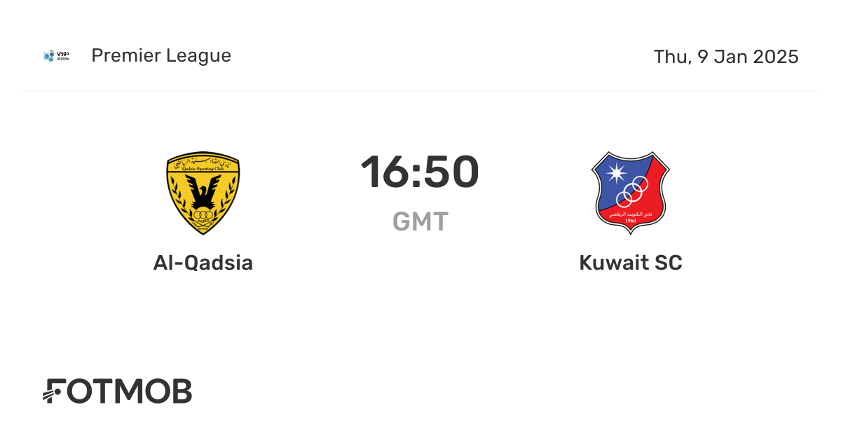 Al-Qadsia vs Kuwait SC - live score, predicted lineups and H2H stats