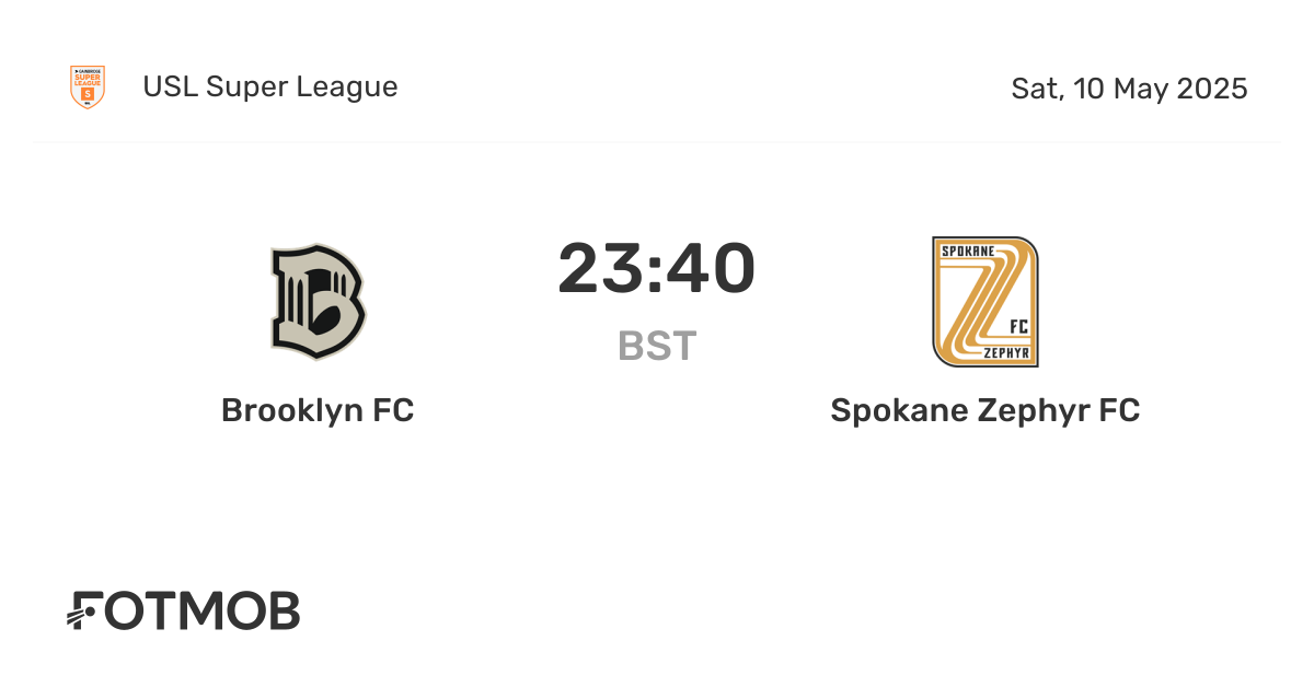 Brooklyn FC vs Spokane Zephyr FC - live score, predicted lineups and ...