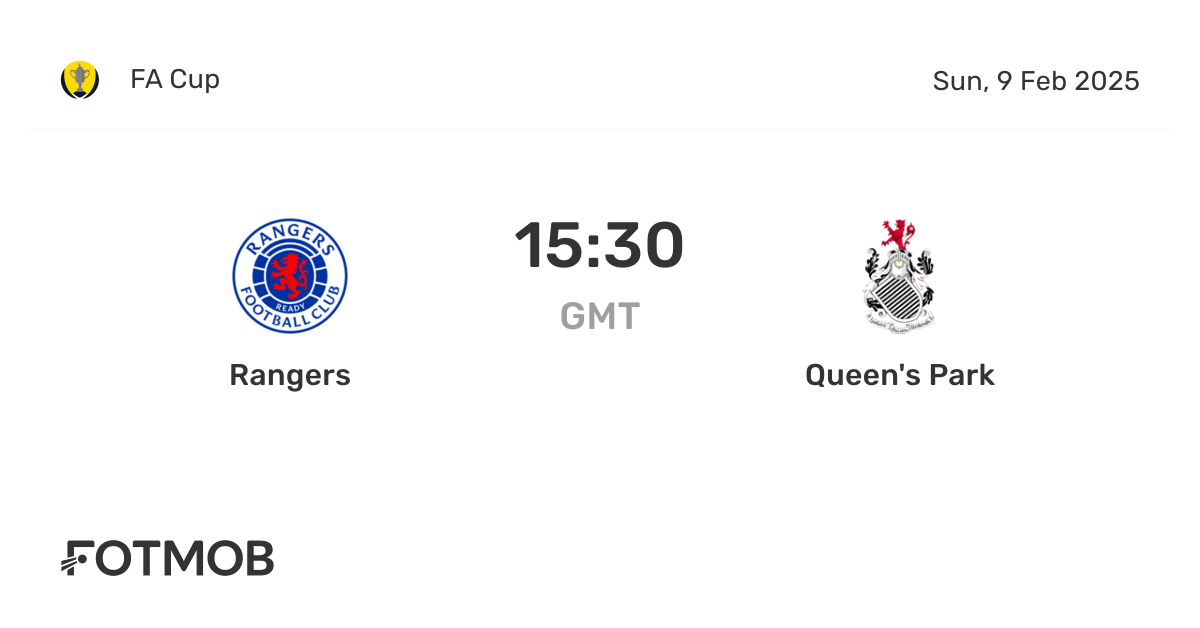 Rangers vs Queen's Park - marcador en vivo, alineaciones previstas y ...
