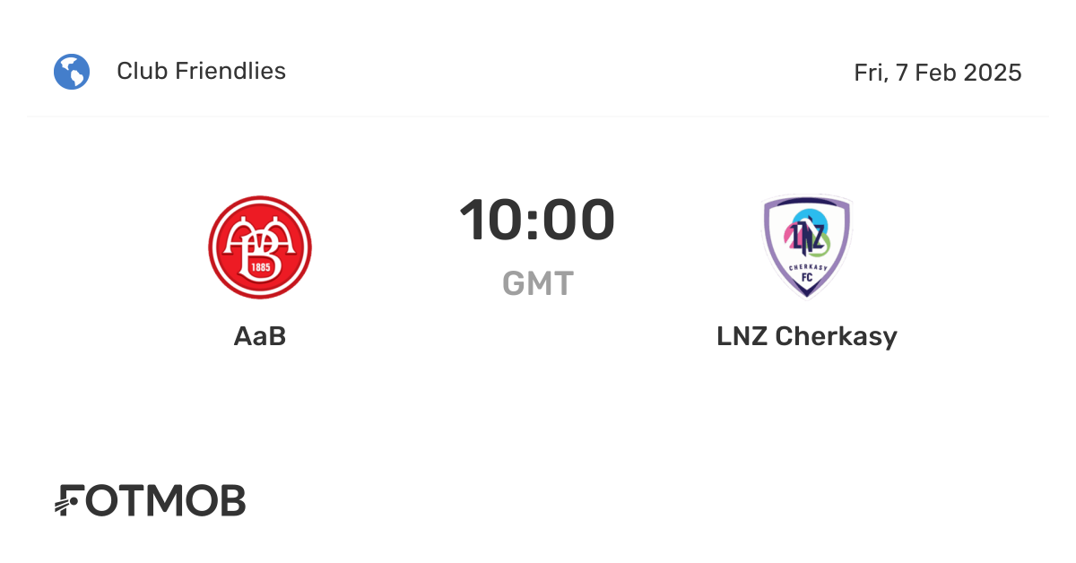 AaB vs LNZ Cherkasy - live score, predicted lineups and H2H stats