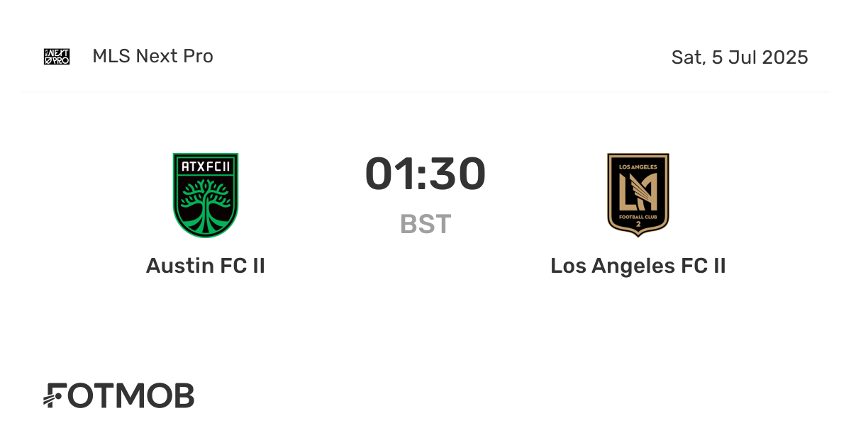 Austin II vs Los Angeles II - marcador en vivo, alineaciones previstas ...