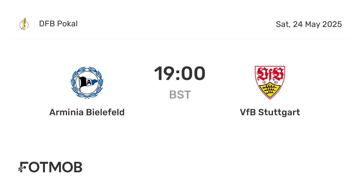 Arminia Bielefeld vs VfB Stuttgart - marcador en vivo, alineaciones previstas y estadísticas H2H