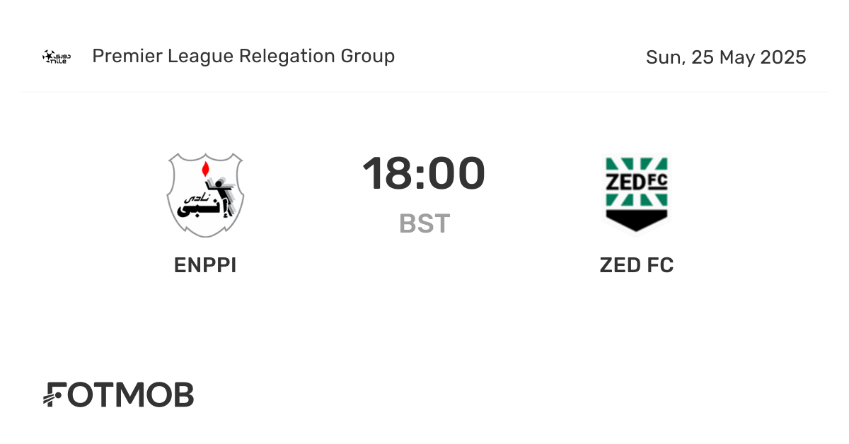 ENPPI vs ZED FC - live score, predicted lineups and H2H stats
