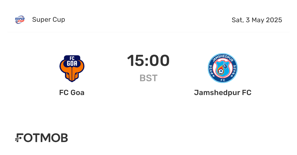 FC Goa vs Jamshedpur FC - marcador en vivo, alineaciones previstas y estadísticas H2H