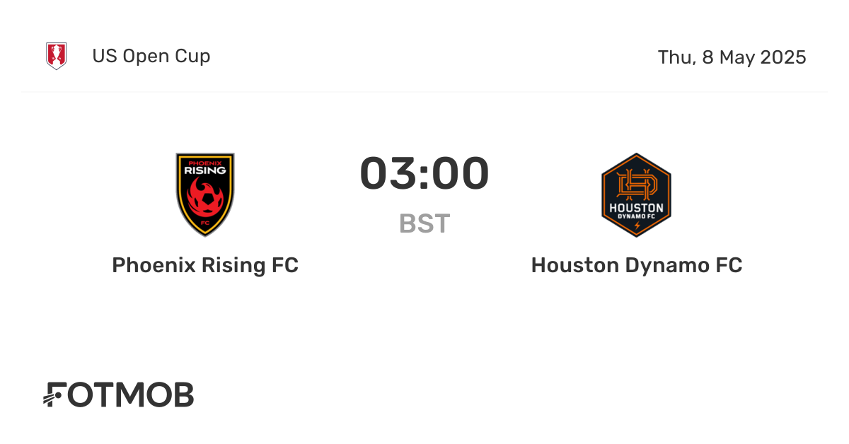 Phoenix Rising FC vs Houston Dynamo FC - live score, predicted lineups ...