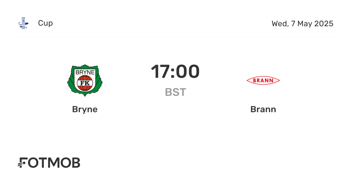 Bryne vs Brann - live score, predicted lineups and H2H stats