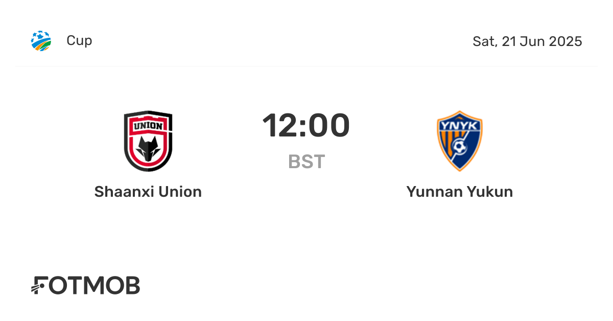 Shaanxi Union vs Yunnan Yukun - marcador en vivo, alineaciones ...
