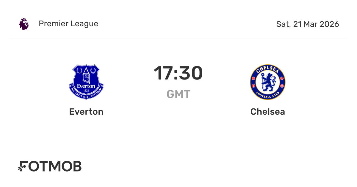 Everton vs Chelsea - live score, forventede startopstillinger og H2H ...