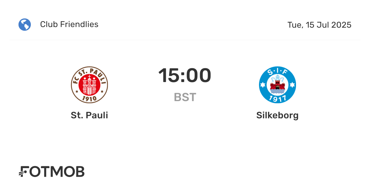 St. Pauli vs Silkeborg - marcador en vivo, alineaciones previstas y estadísticas H2H