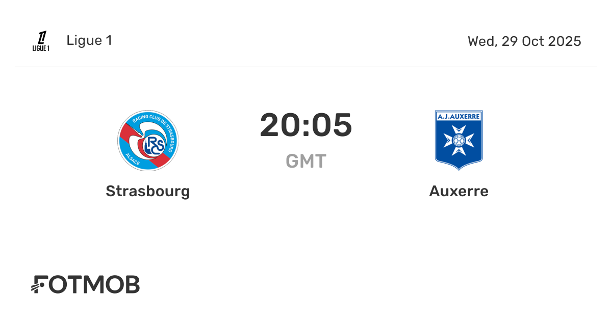 Strasbourg vs Auxerre - marcador en vivo, alineaciones previstas y ...