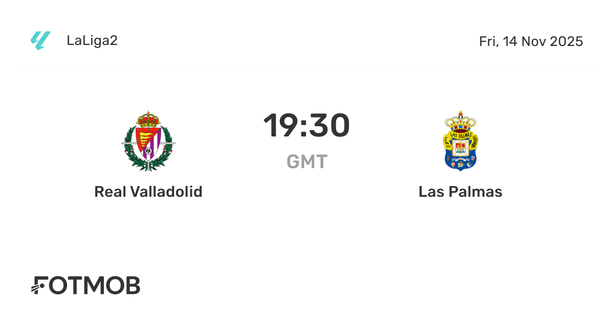 Real Valladolid tegen Las Palmas - live score, voorspelde opstellingen ...