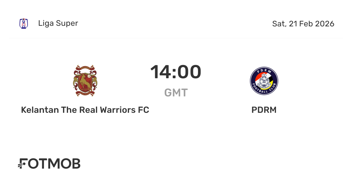 Kelantan The Real Warriors FC vs PDRM - marcador en vivo, alineaciones ...